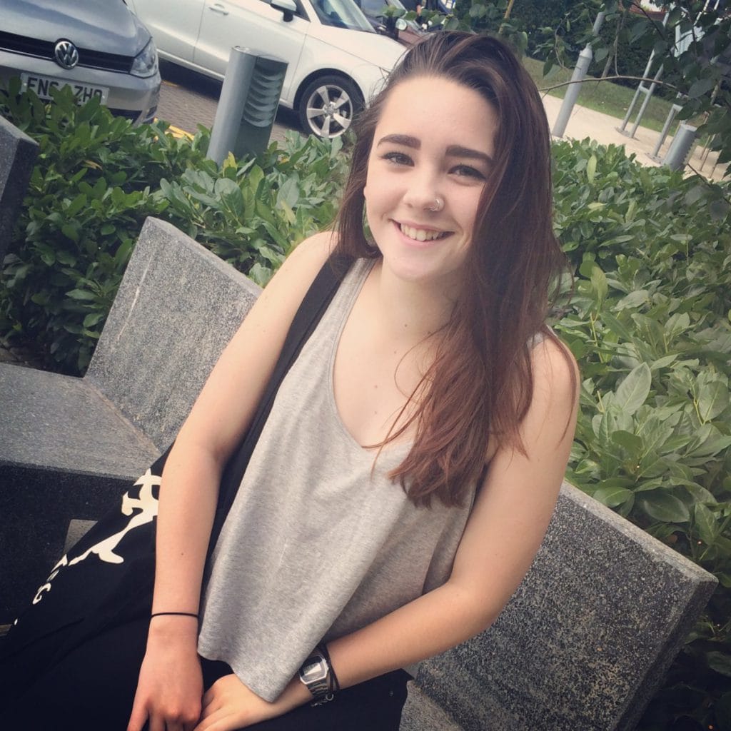 Katie is on track for A level success | Stockton Riverside College