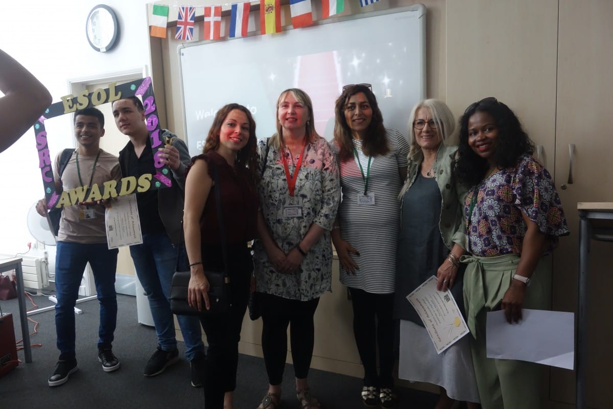 Celebrating success with the ESOL awards | Stockton Riverside College