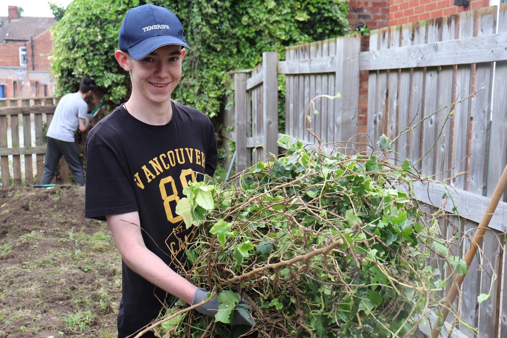 Garden revamp offers the chance to build new skills | Stockton ...