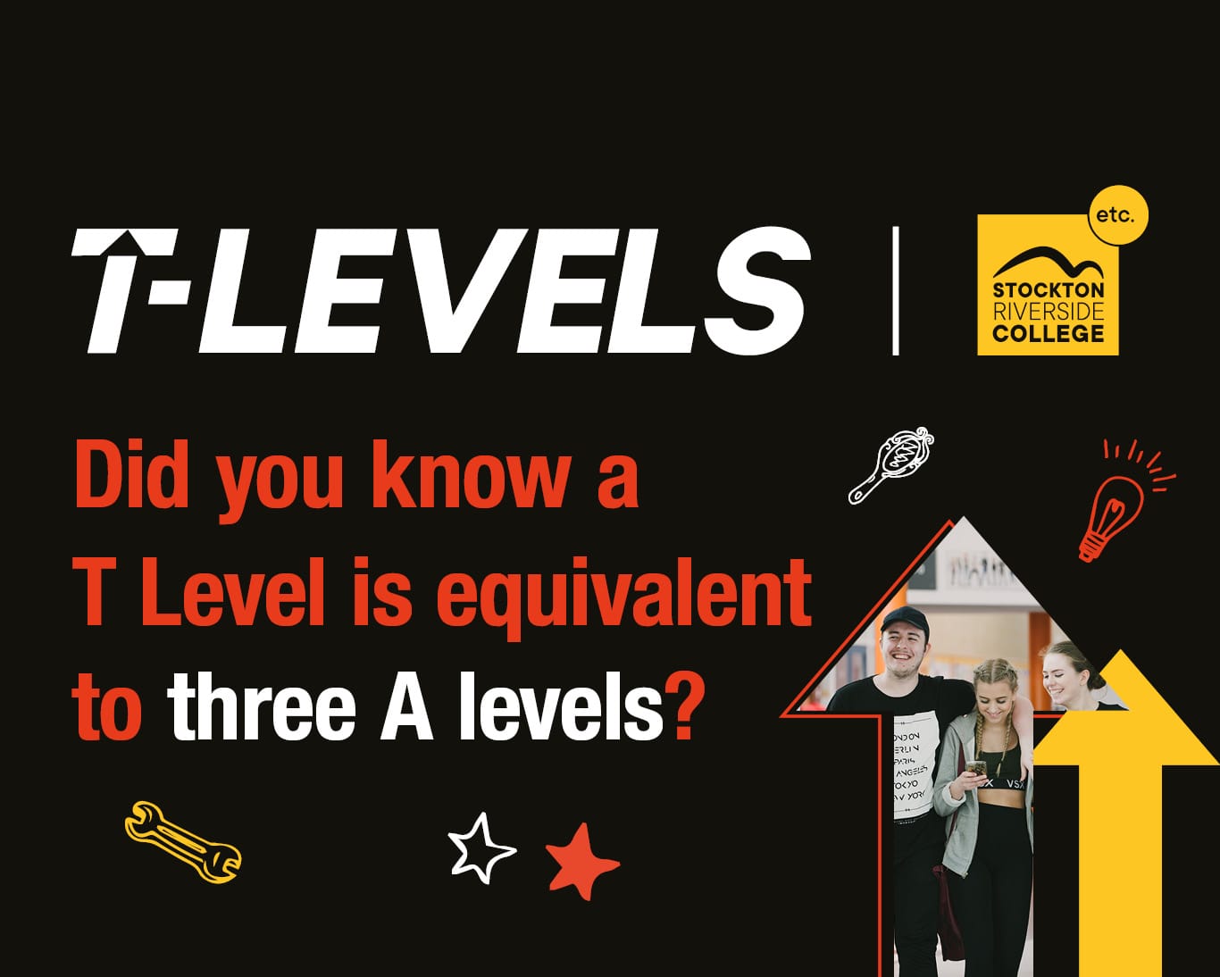 T Levels | Stockton Riverside College